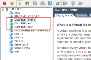 Cisco VXLAN Configuration Lab using Nexus 9000V DCNM & Ansible